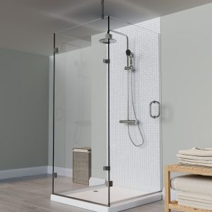 Three Sided Shower Cubicle - Left Hinged | Click Bathrooms