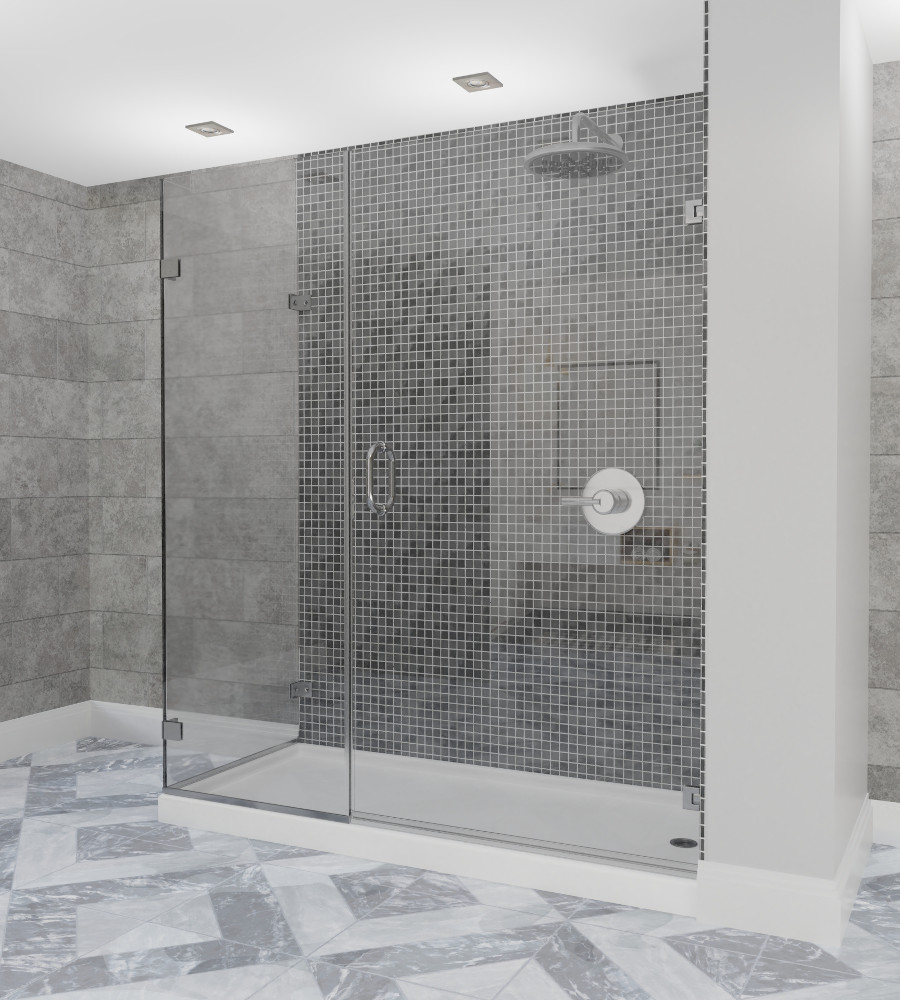 Custom Made Shower Enclosure Large | Click Bathrooms