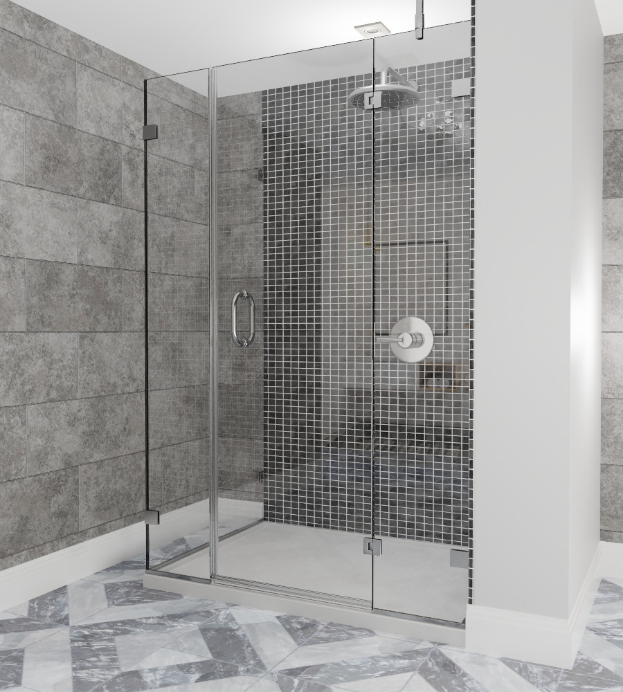Custom Shower Enclosure Large Bespoke | Any Height